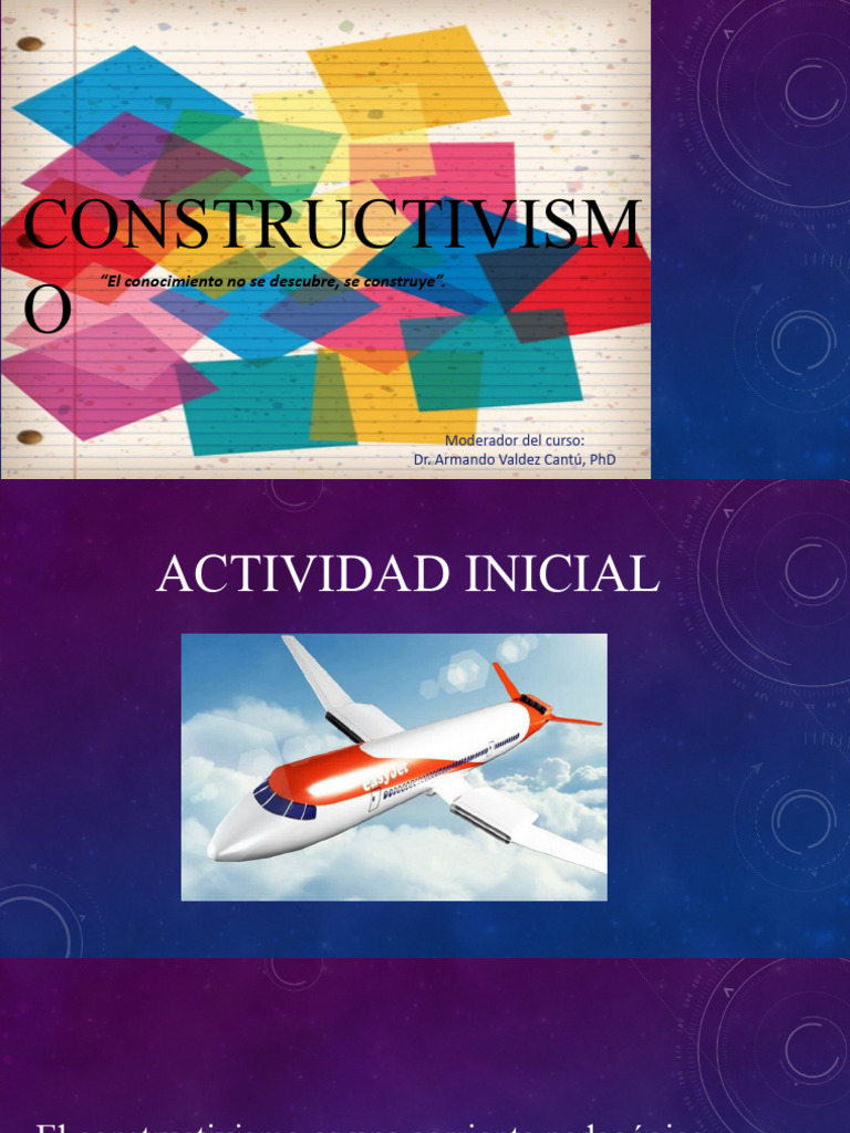Enfoque Constructivista | PDF | Aprendizaje | Evaluación