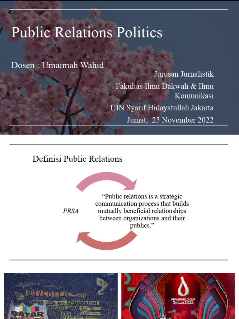 Peran Public Relations dalam Politik | PDF | Public Sphere | Human ...