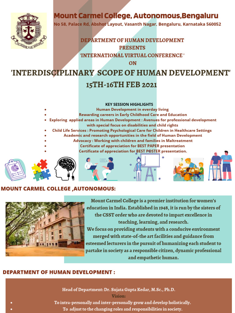 Human Development Conference Brochure | PDF | Developmental Psychology ...