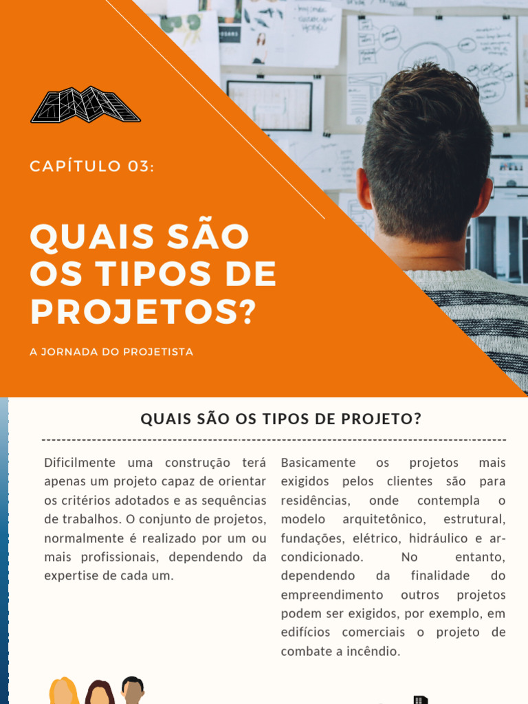 Quais são os tipos de projetos | PDF | Engenharia Civil | Engenharia