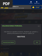 Mozzart Fudbal Kosarka Tenis Najbolje Kvote | PDF