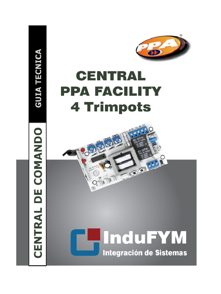 Placa Ppa Facility 4 Trimpots | PDF