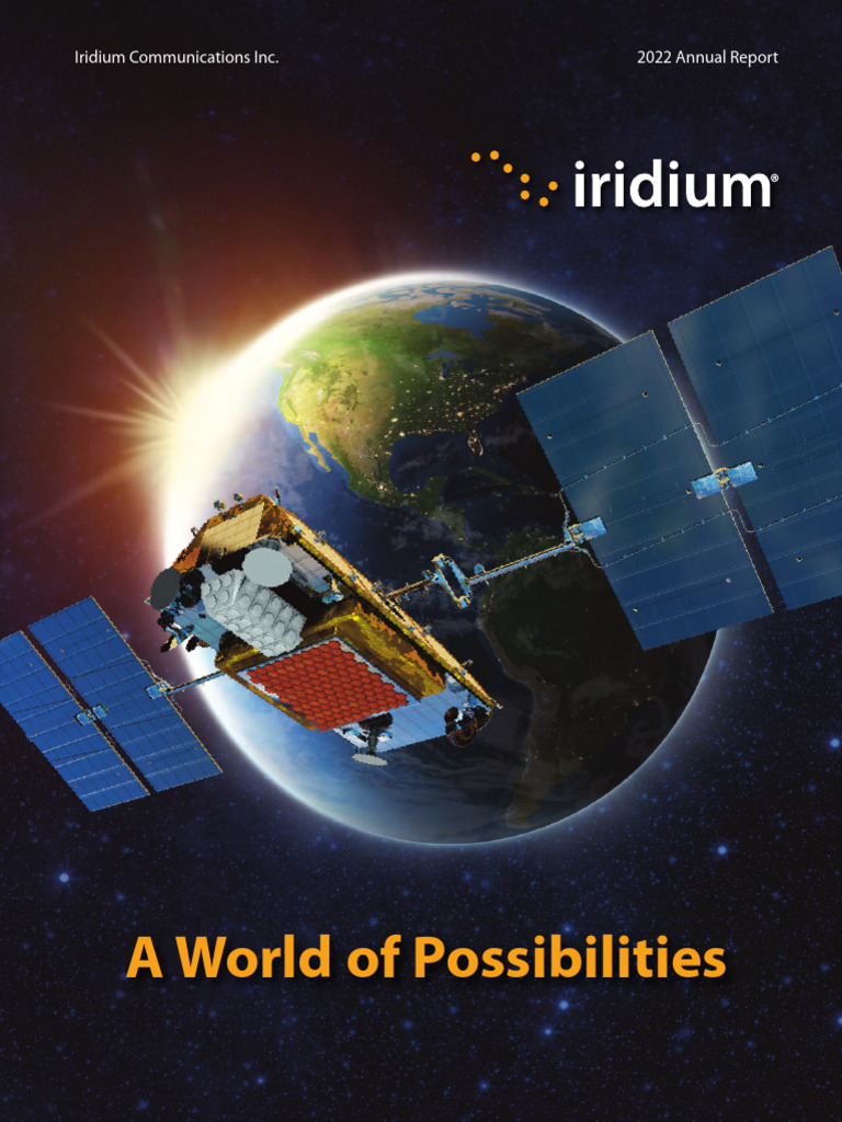 2022 Annual Report - Iridium Communications | PDF | Form 10 K | Share ...