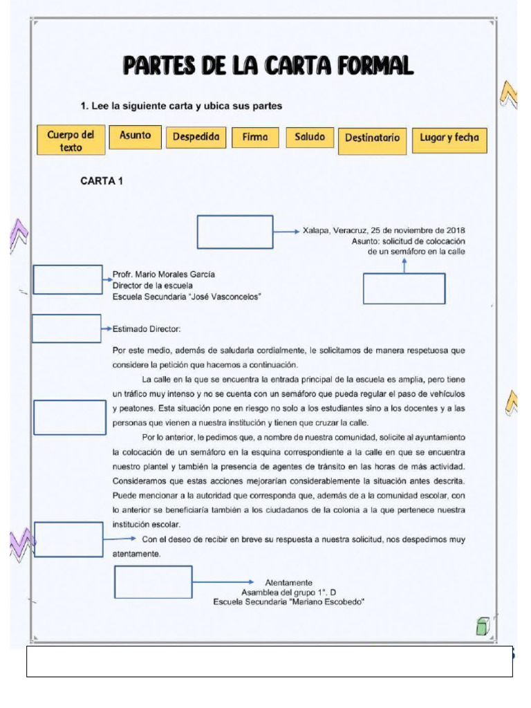 La Carta Formal | PDF