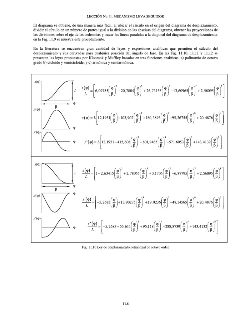Tablas Leyes de Kloomak y Muffley (1573) | PDF