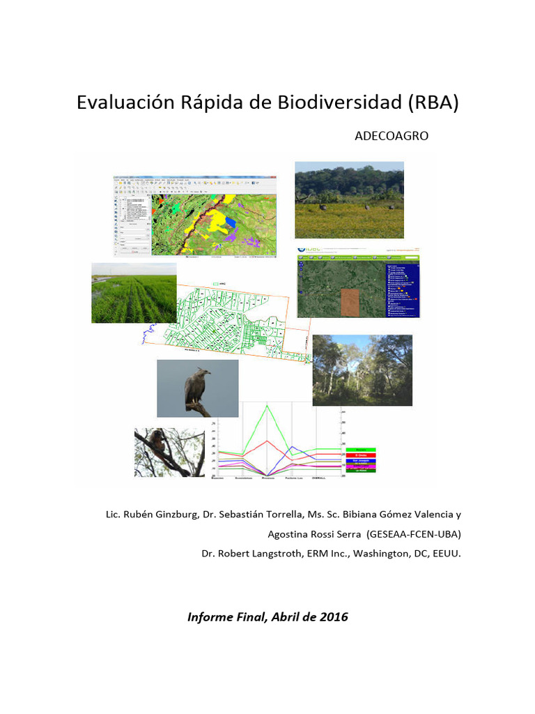 Evaluacion Rapida de La Biodiversidad | PDF