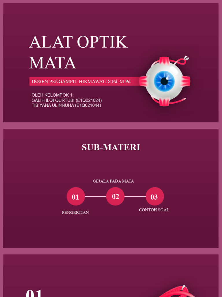Alat Optik Mata | PDF
