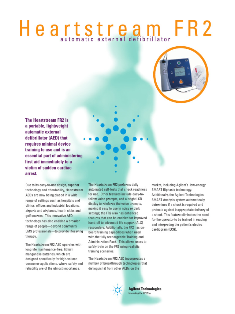 Heartstream FR2: Automatic External Defibrillator | PDF | Electrical ...