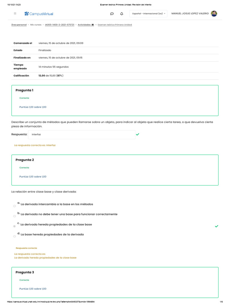 Examen teórico Primera Unidad_1_Lenguaje de Programacion II | PDF Examen teórico Primera Unidad_1_Lenguaje de Programacion II | PDF