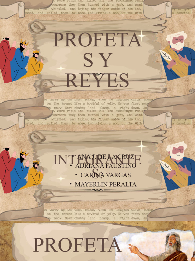 Profetas y Reyes | PDF | Isaias | Dinastías judías