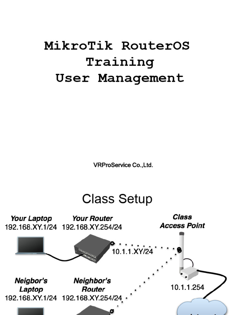 MikroTik RouterOS Training User Management (PDFDrive) | PDF | Radius | Http Cookie