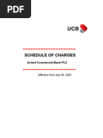Boc Fees and Charges | PDF | Transaction Account | Cheque