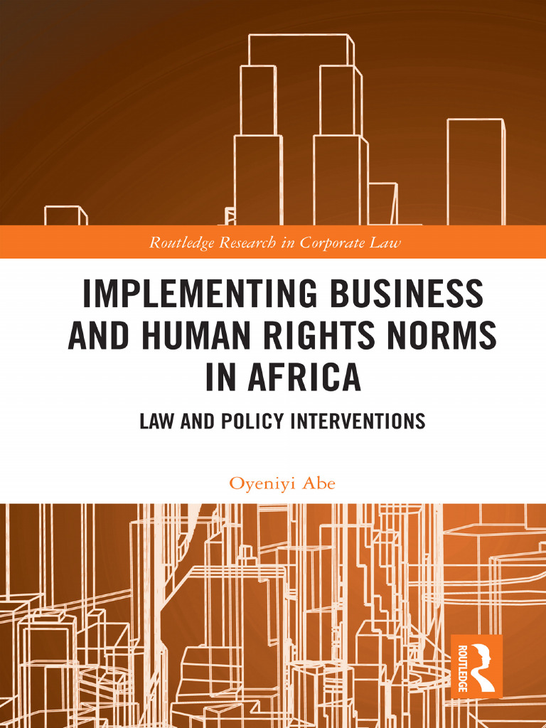 Implementing Business and Human Rights Norms in Africa Law and Policy ...