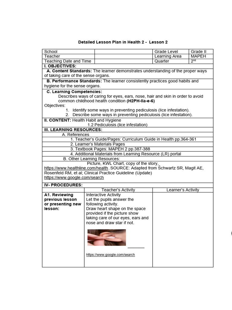 HEALTH Grade 2 | PDF | Parasitology