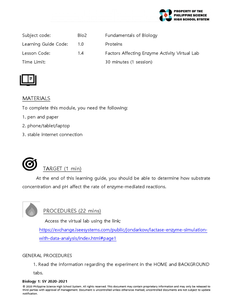 biology guide 2 | PDF | Enzyme | Enzyme Assay