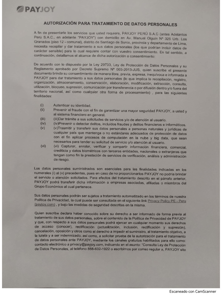 Pay Joy Solucion | PDF