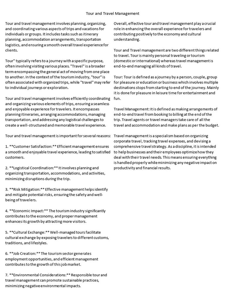 BSTM 2C | PDF | Cruise Ship | Tourism