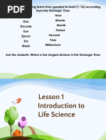 Intro To Life Science Module Version | PDF