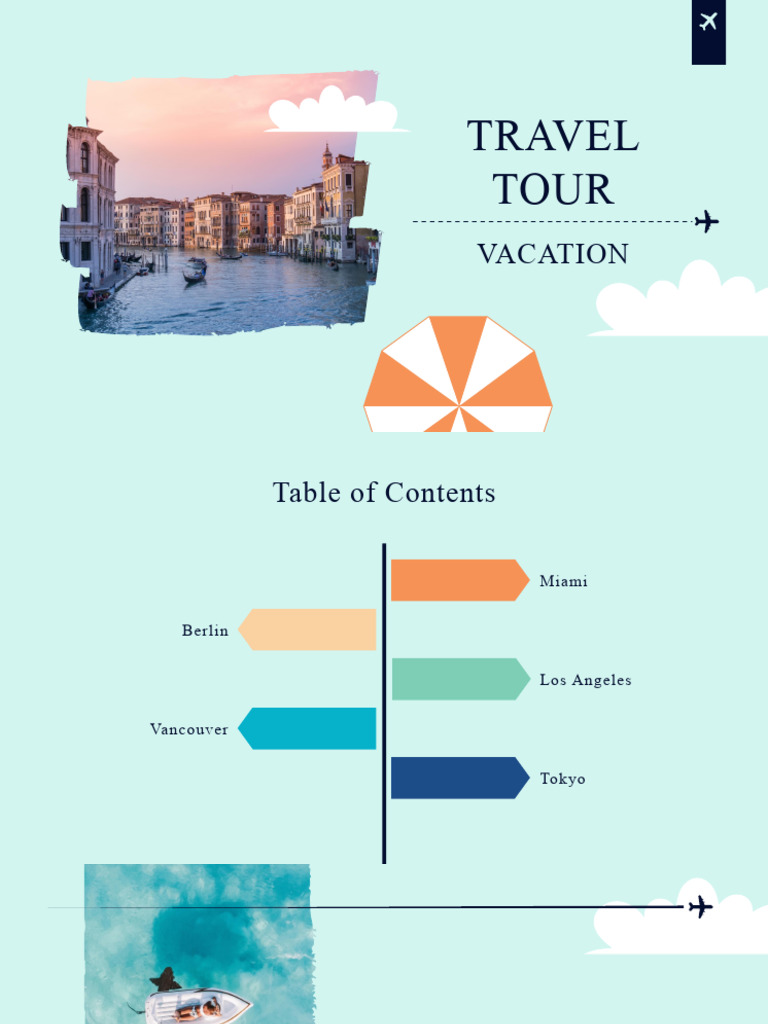 Travel Tour Vacation Planner | PDF | Infographics | Data Model