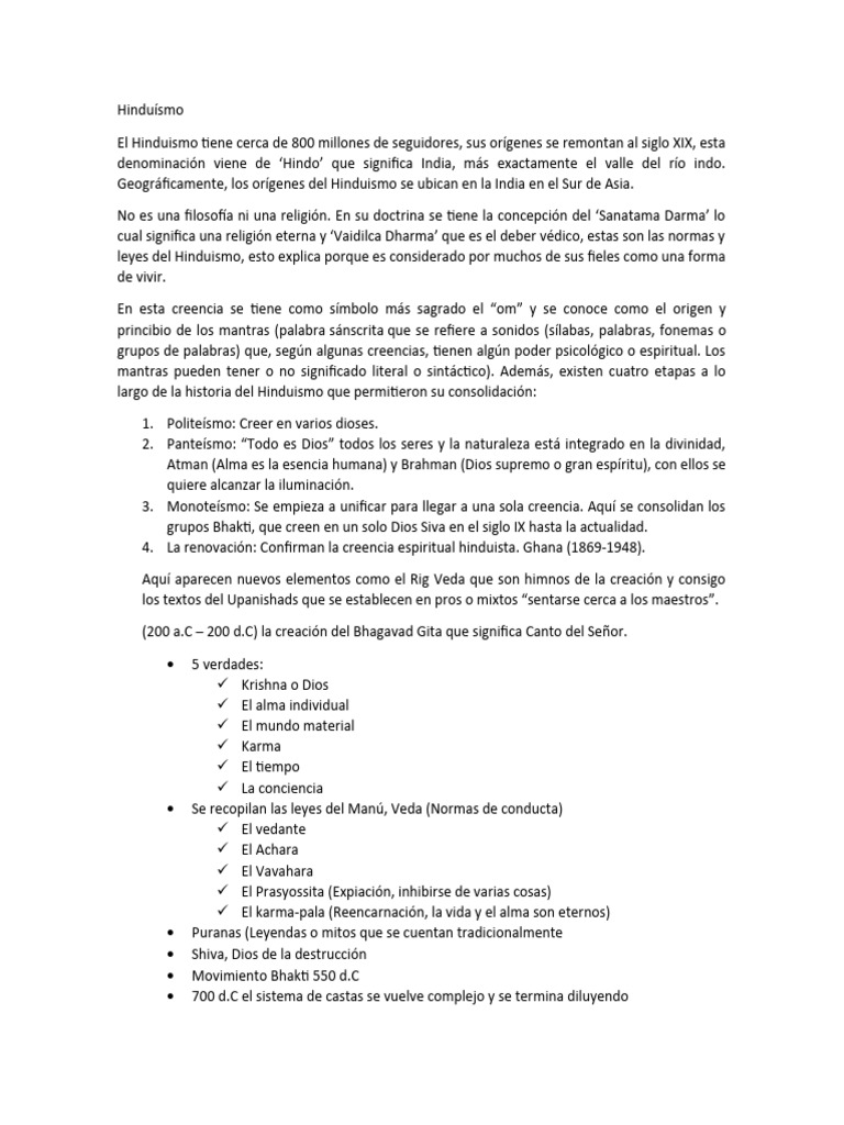 Resumen Jhoa | PDF | Creencia religiosa y doctrina | Religiones religiosas