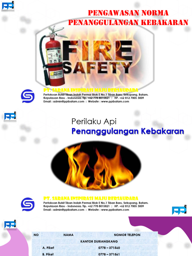 Modul Penanggulangan Kebakaran | PDF