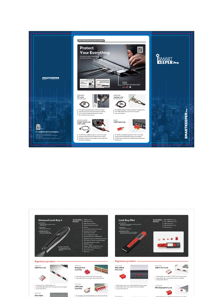 Leaflet - Smartkeeper - Bhs Indonesia | PDF