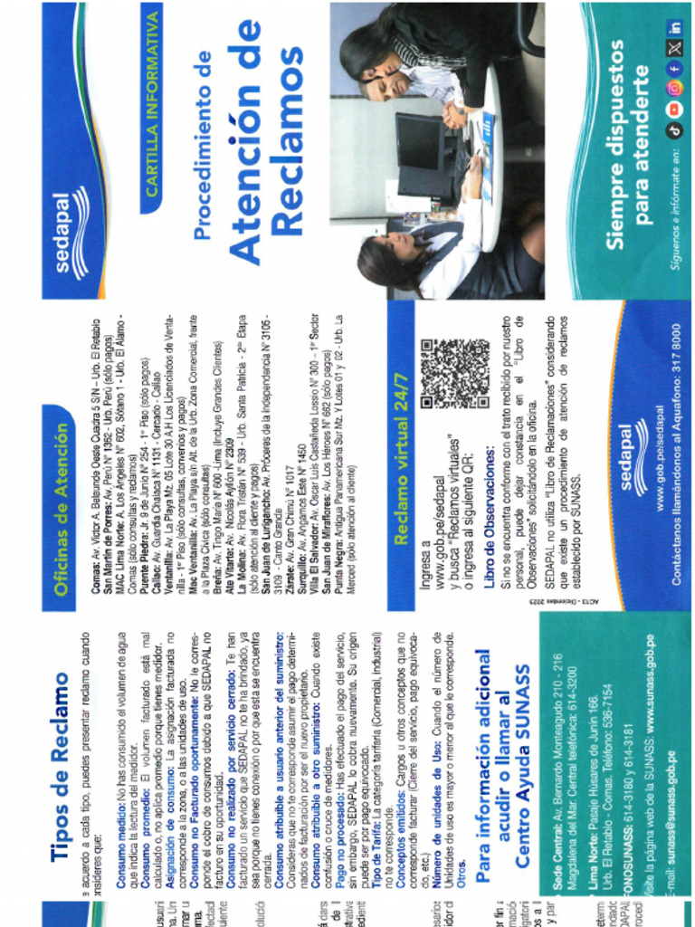 Procedimiento de Atencion de Reclamos | PDF