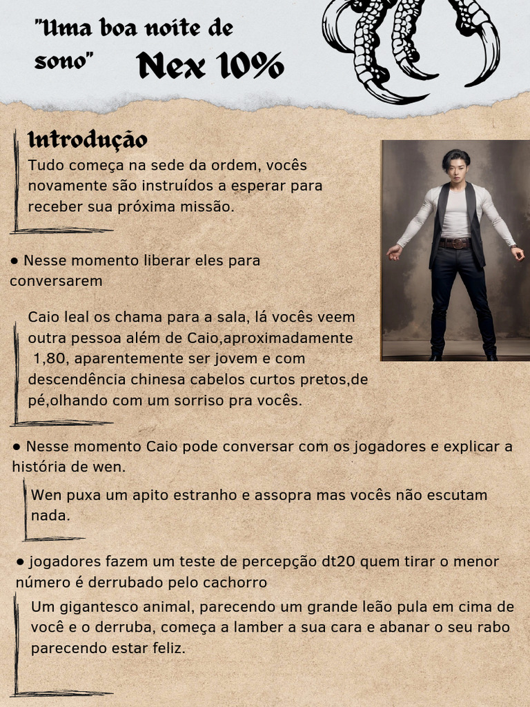 Checklist para Mesa de RPG - 20230923 - 214548 - 0000 | PDF