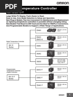 Eliwell Smp5500 Temperature Controller Manual | PDF | Computer Science | Electronics
