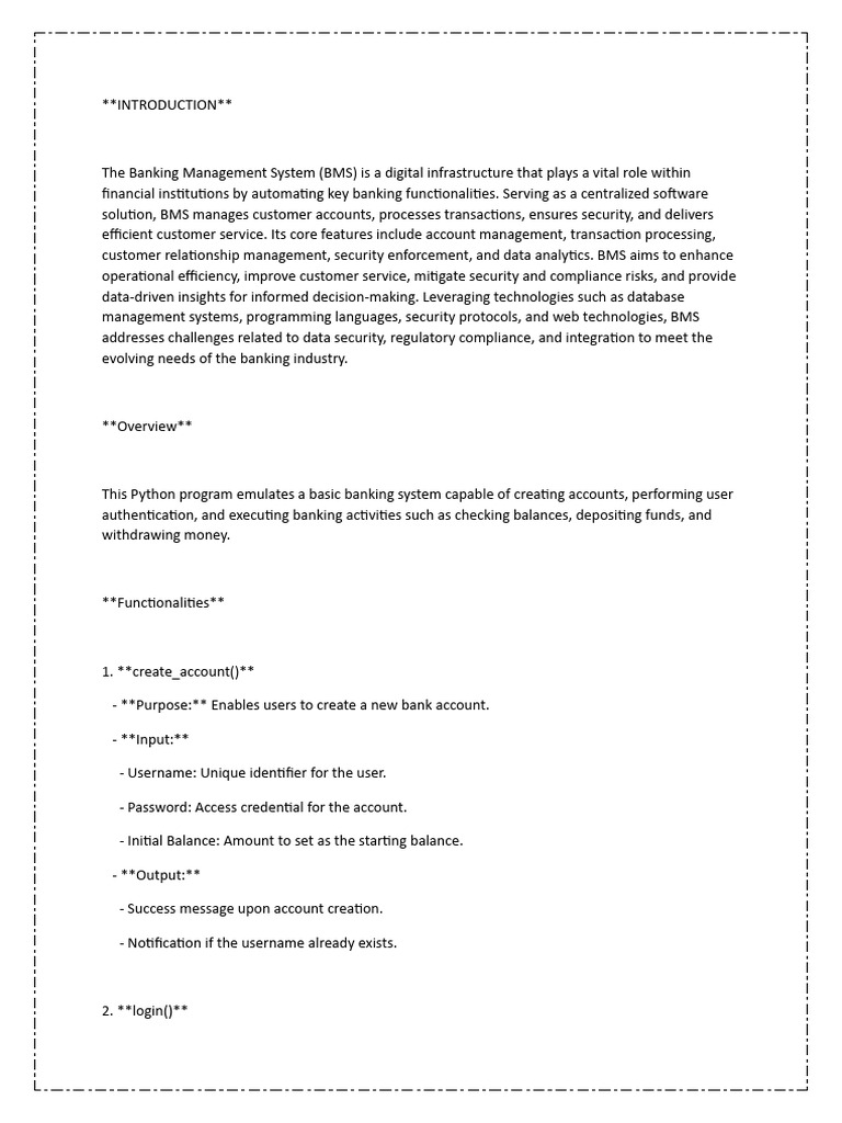 File Class 12th Banking Mangement Project | PDF | User (Computing ...