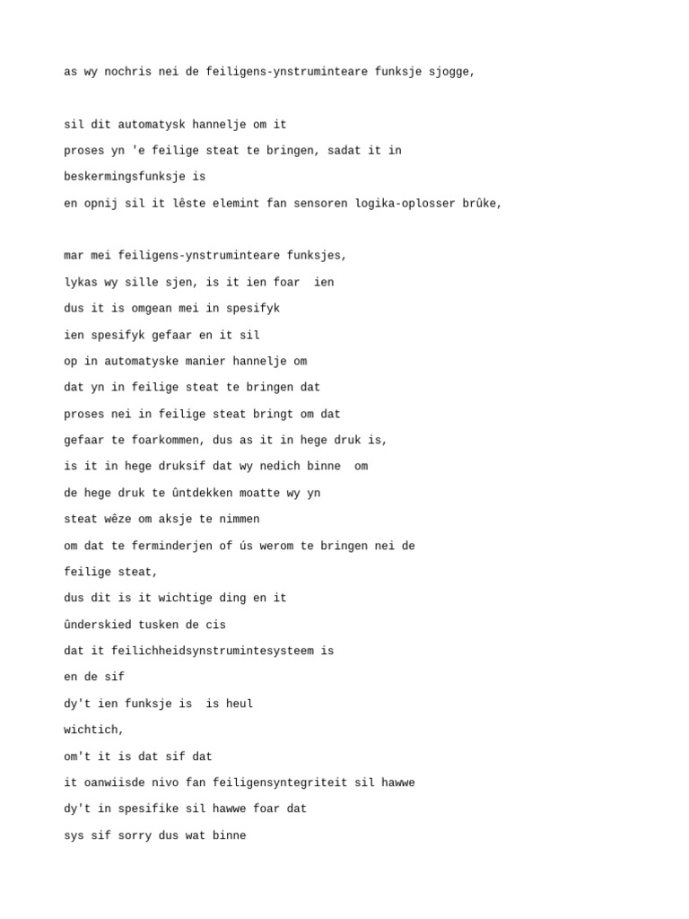[Western Frisian] Safety Instrumented Function (SIF) Definition ...