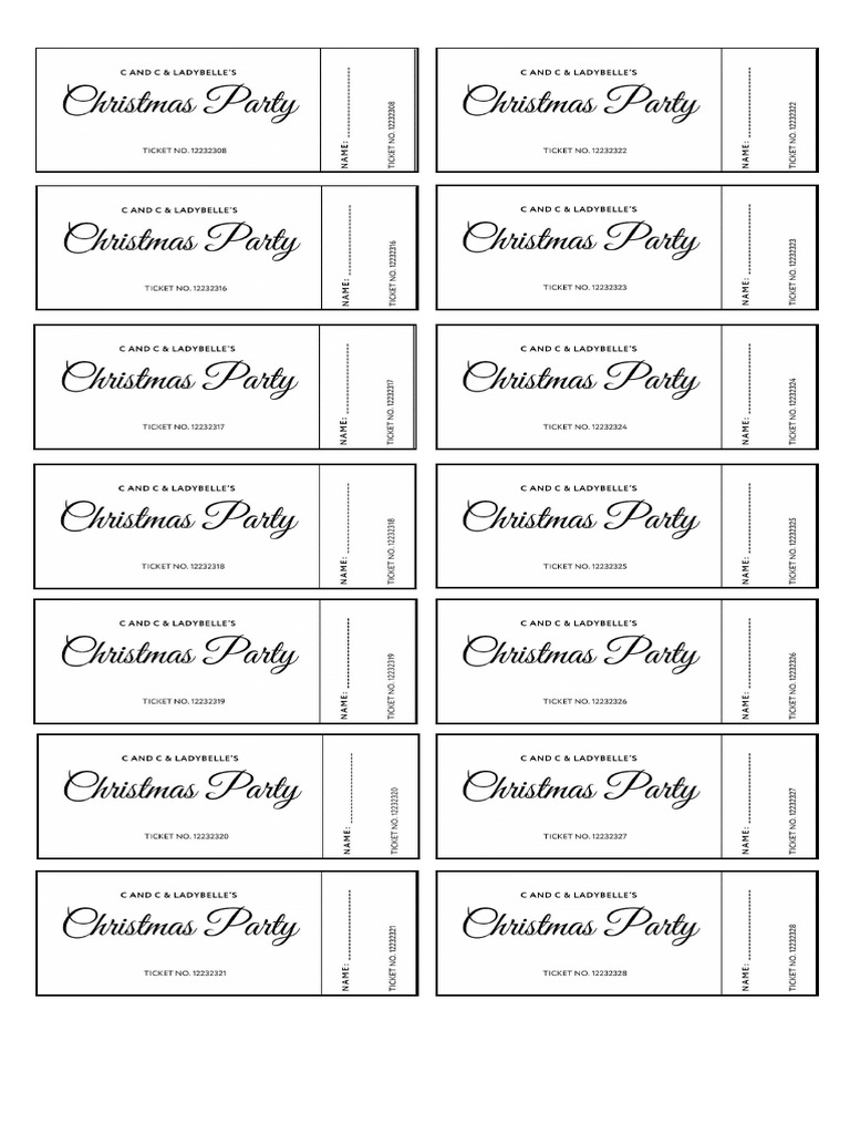 Ticket 1 | PDF