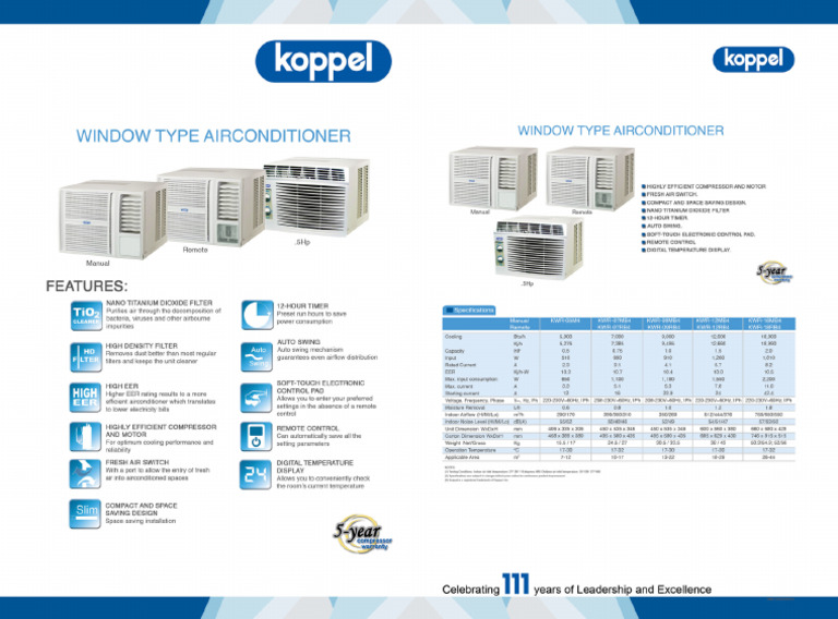 Window Type Brochure | PDF