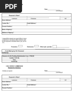 Request for No Pending Case Certificate | PDF | Government | Government ...