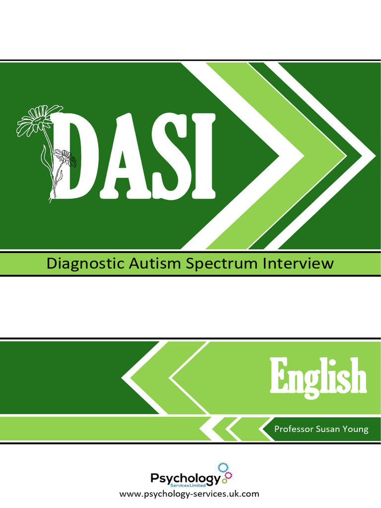 DASI: Diagnostic Tool for Autism Assessment | PDF | Mental Disorder ...
