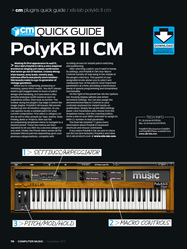 PolyKB II CM Quick Guide | PDF