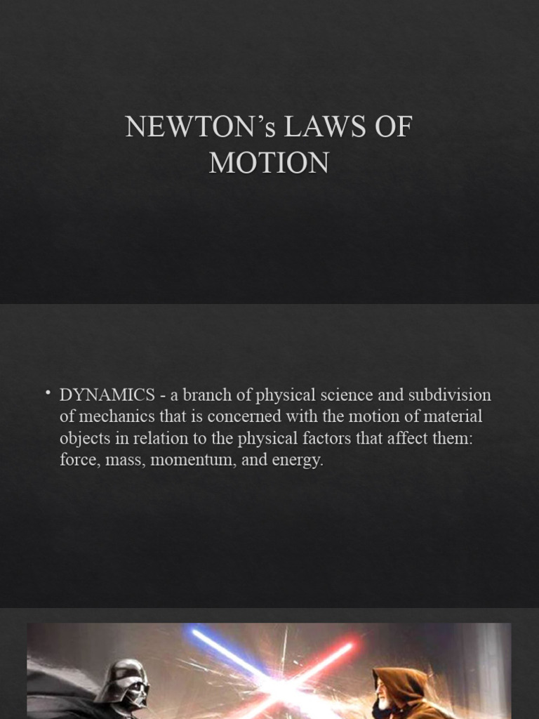 7th Lesson Newtons Laws of Motion | PDF | Force | Friction