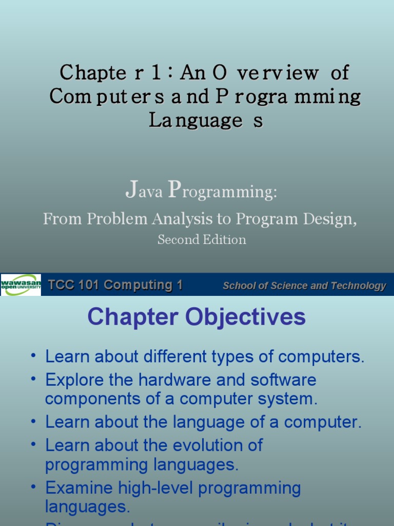 Computing 1 Unit 1 Overview of Computer | Download Free PDF | Computer Programming | Computer ...