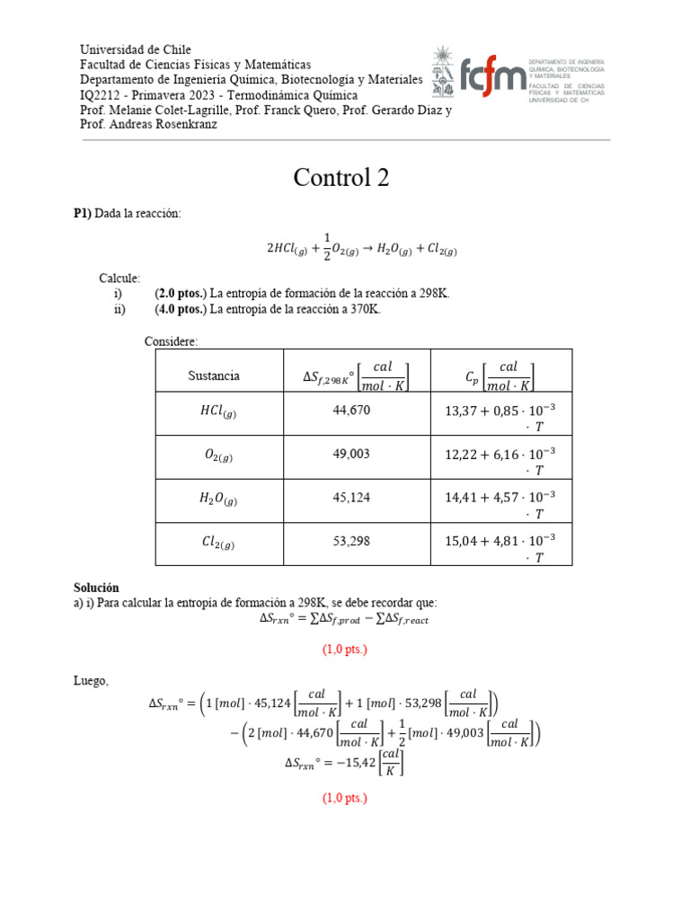 Control 2 Pauta Final | PDF | Mecánica | Química Física
