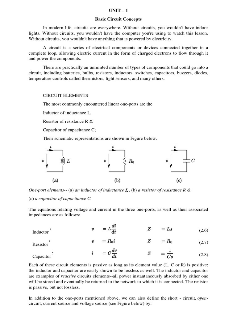 Sem III Bee301circuit Theory | PDF | Ac Power | Electrical Impedance