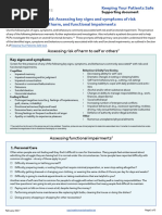 Occupational Self Assessment Short Form | PDF | Psychology | Health Care