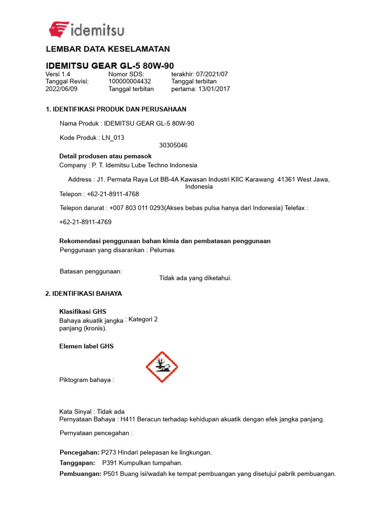 DAPHNE ALPHA SCREW 32 - ZE - S - ID - 01 - EN - 161108 - V1.0 Bahasa | PDF