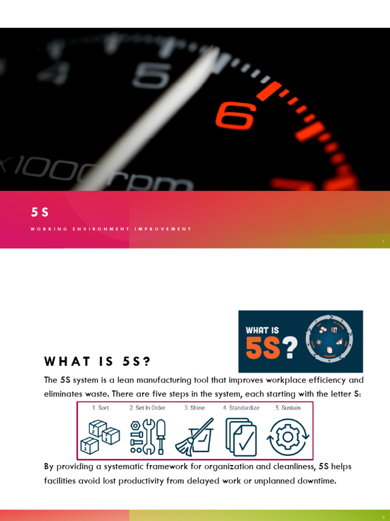 Introduction To 5S | Download Free PDF | Business | Economies