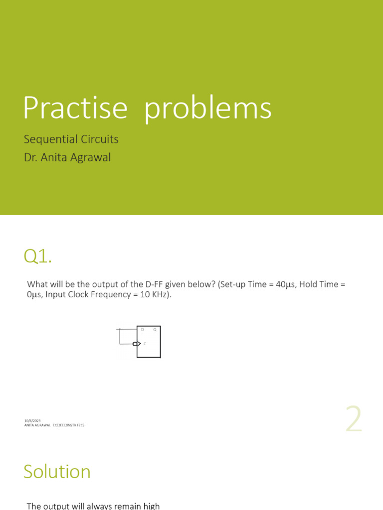 Updated Some More Practise Problems | PDF