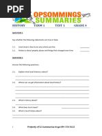 Grade 4 History SS Lesson Plans-1 | PDF | Educational Assessment ...