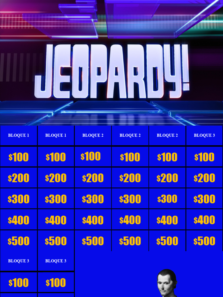 Jeopardy Game Template - Includes Answer Slides | PDF | Conocimiento ...