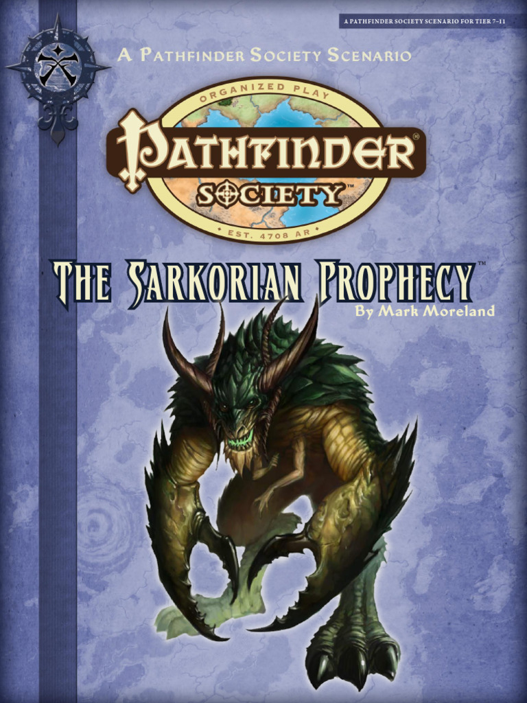 S02-08 The Sarkorian Prophecy (7-11) | PDF | D20 System