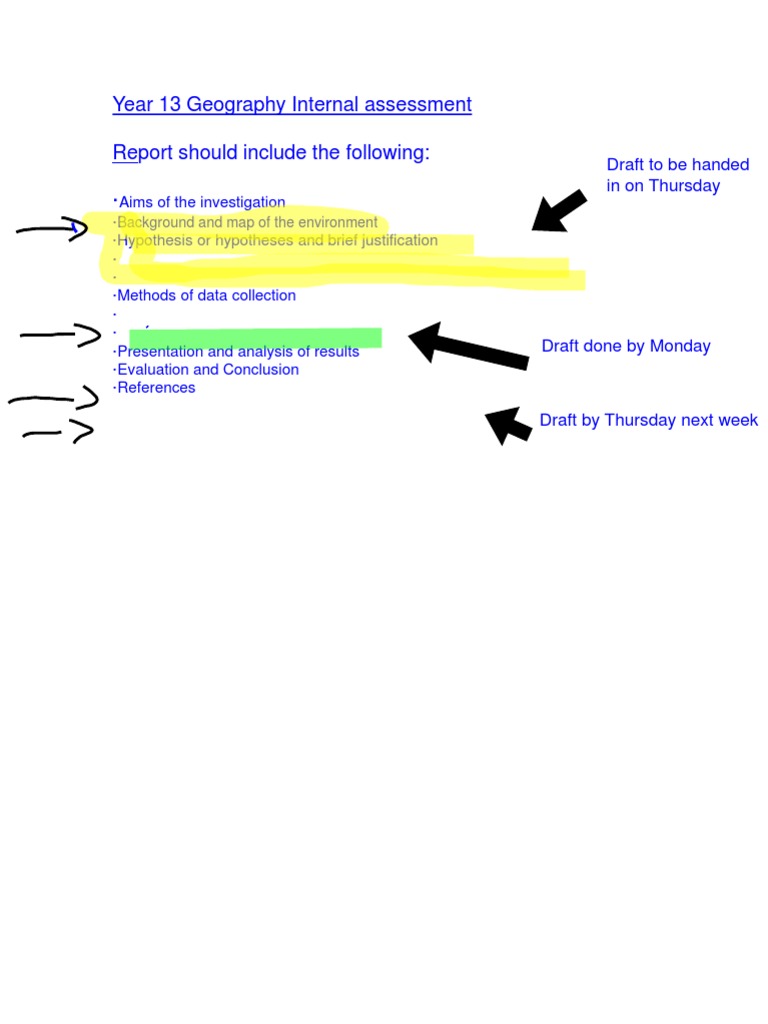 Guidelines Internal Assessment 1 | PDF | Science & Mathematics