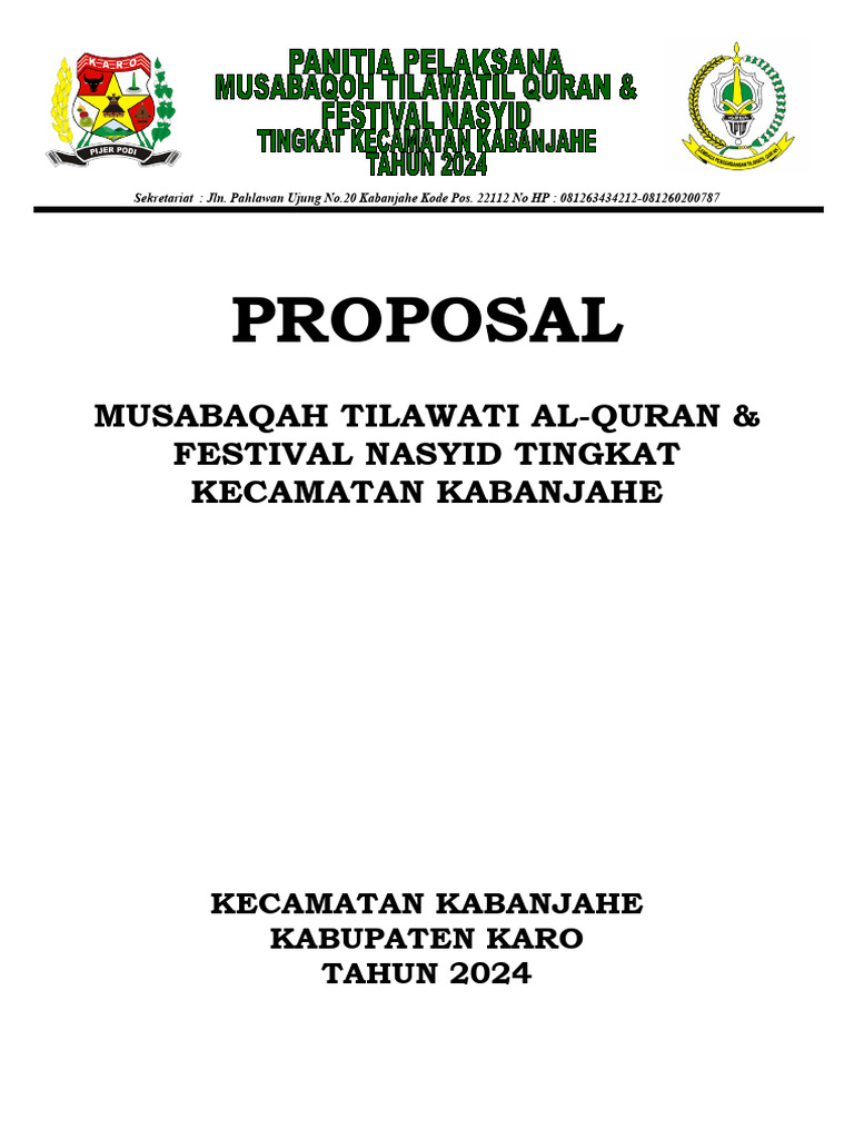 Proposal MTQ | PDF