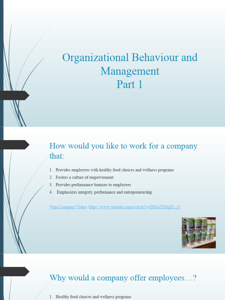 Understanding Organizational Behaviour | PDF | Organizational Behavior ...